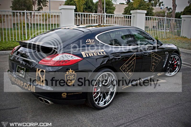 Porsche Panamera for GOLD Rush Rally 2010 | Luxury4Play.com