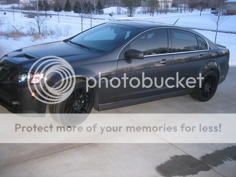 Installed (kinda) Forgestar F14 - Matte Black | Pontiac G8 Forum